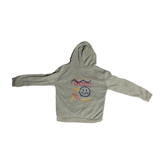 SHEIN | Shirts & Tops | Preppy Cute Soft Grey Hoodie Xs | Poshmark